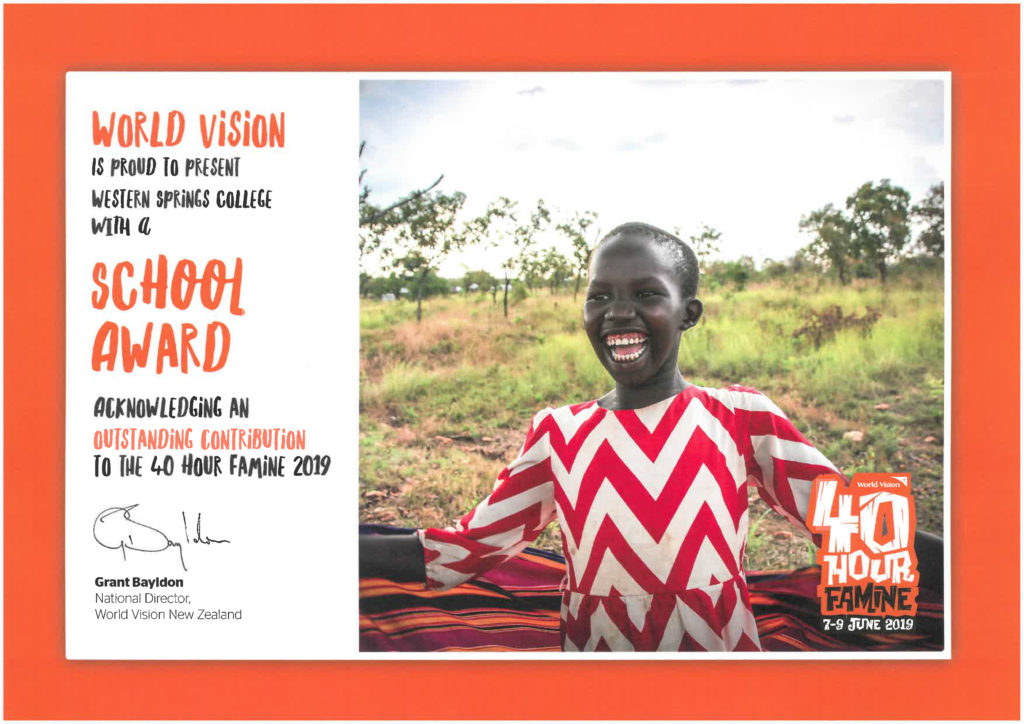 World Vision School Award – Ngā Puna O Waiōrea